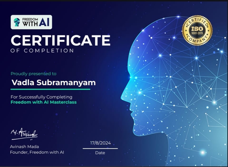 My Projects & Certificates